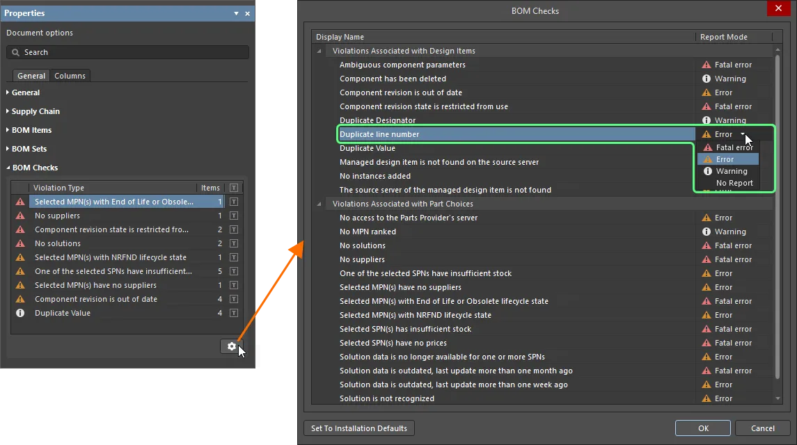 使用ActiveBOM进行BOM管理 | Altium Designer 25 技术文档